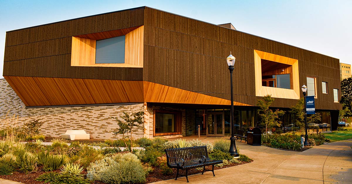 OSU Creative Arts Building - Blackline Glazing